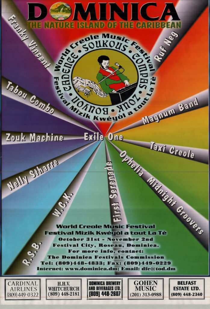 WCMF History - Dominica Festivals