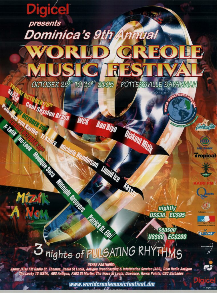 WCMF History - Dominica Festivals